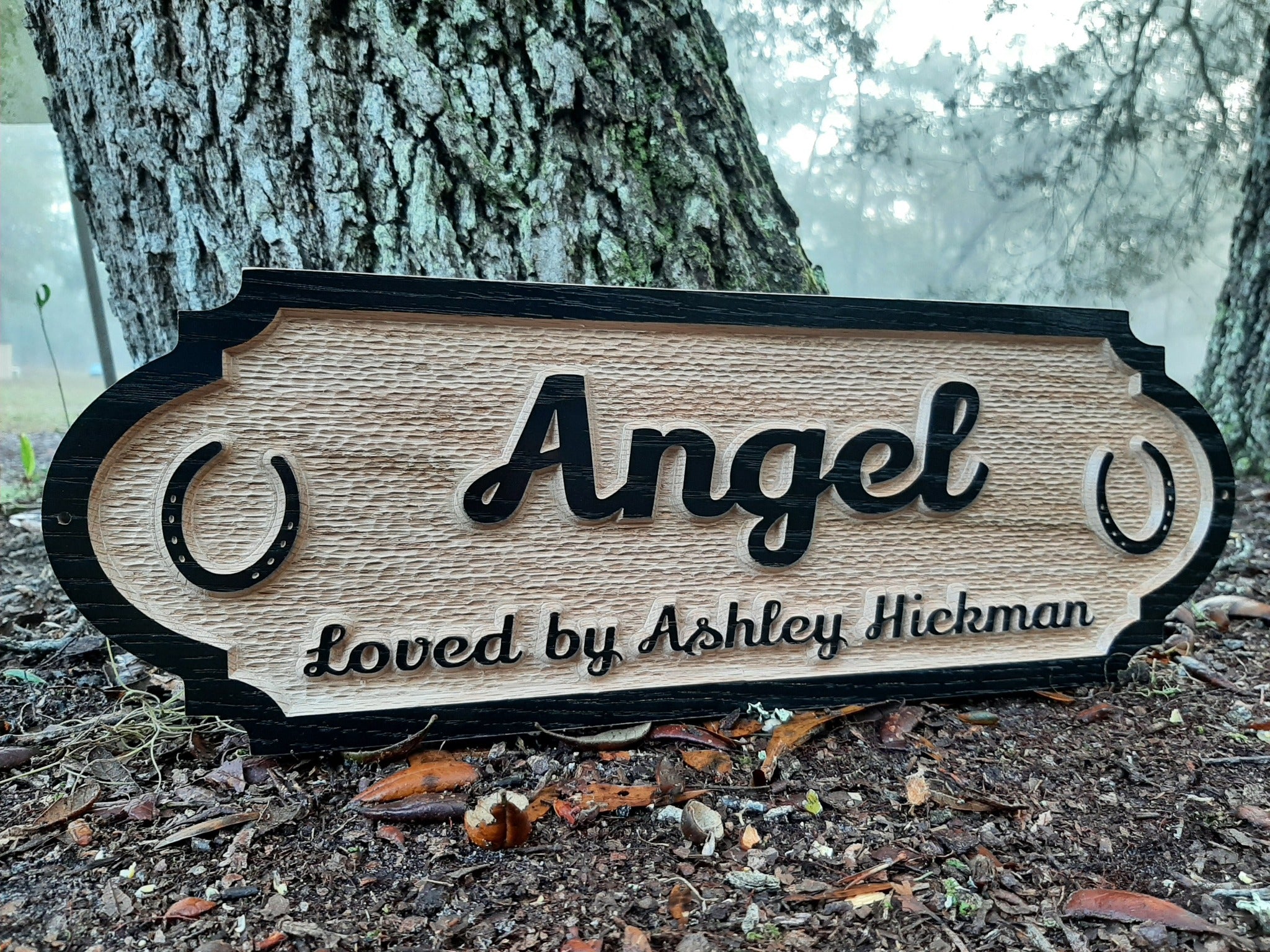 Custom Horse Stable Signs and Horse Stall Name Plates